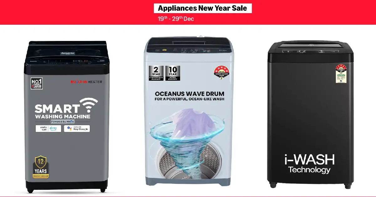 Best Automatic Washing Machine Sale,महंगाई के सिर पर नाचने आ गई ये ...