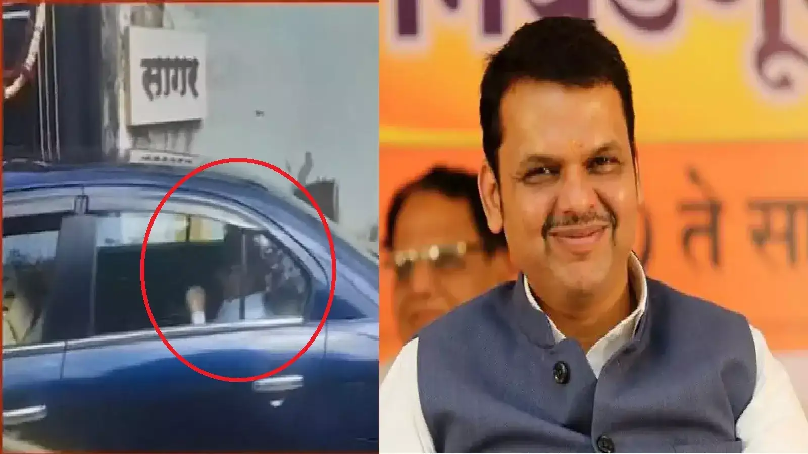 Congress MLA Amin Patel meets Devendra Fadnavis Vidhan Sabha Nivadnuk at Sagar Bungalow for ...