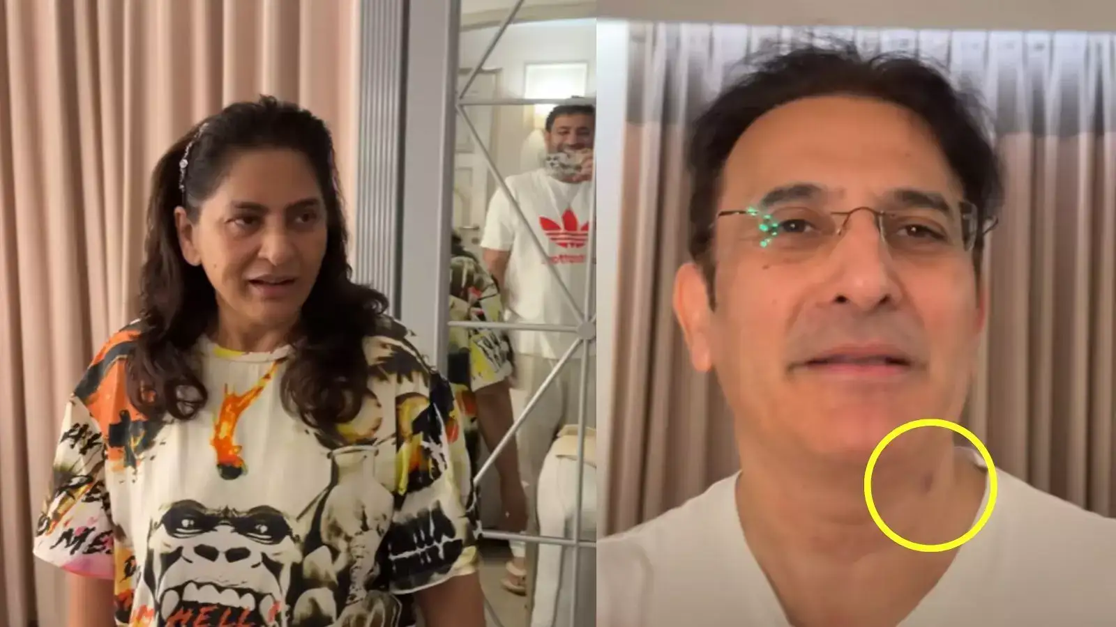 बेटे आर्यमन ने पापा परमीत की गर्दन पर देखा 'लव बाइट' तो योगिता के सामने ...