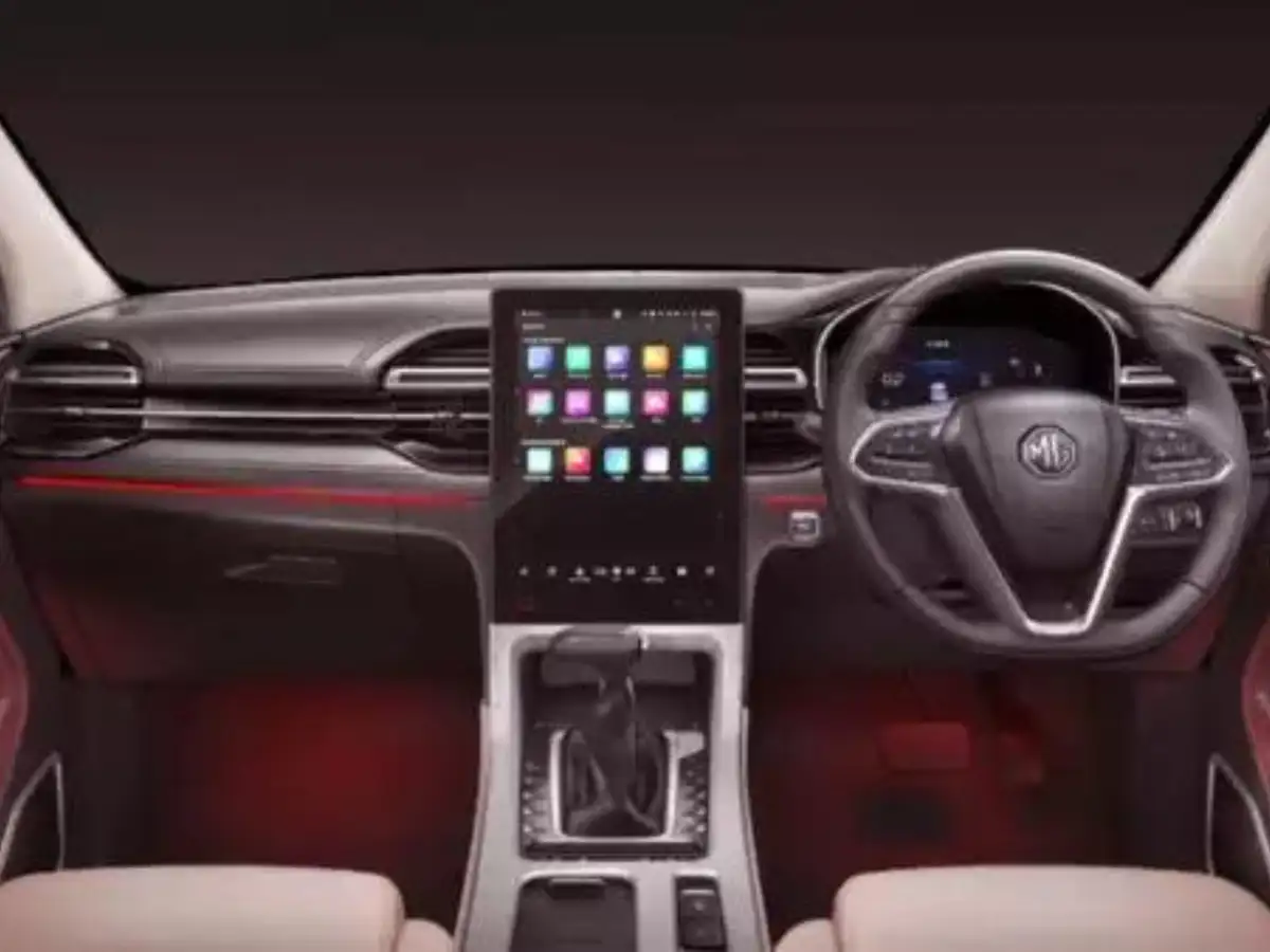 Mg Hector 2022,MG Hector 2022 இன்டீரியர் விவரங்கள் வெளியானது ...