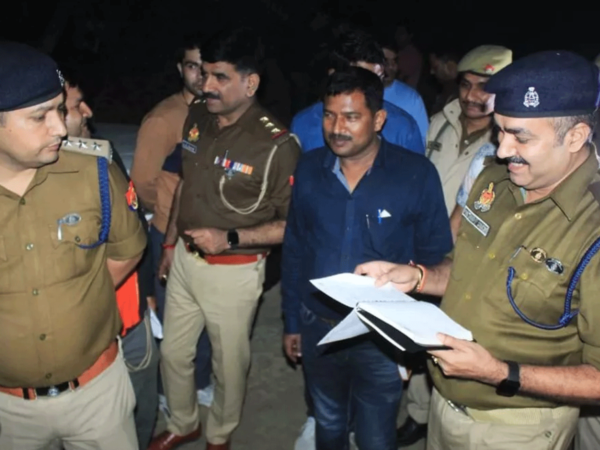 mathura police arrest shooter who came for mahant murder- मथुरा में ...