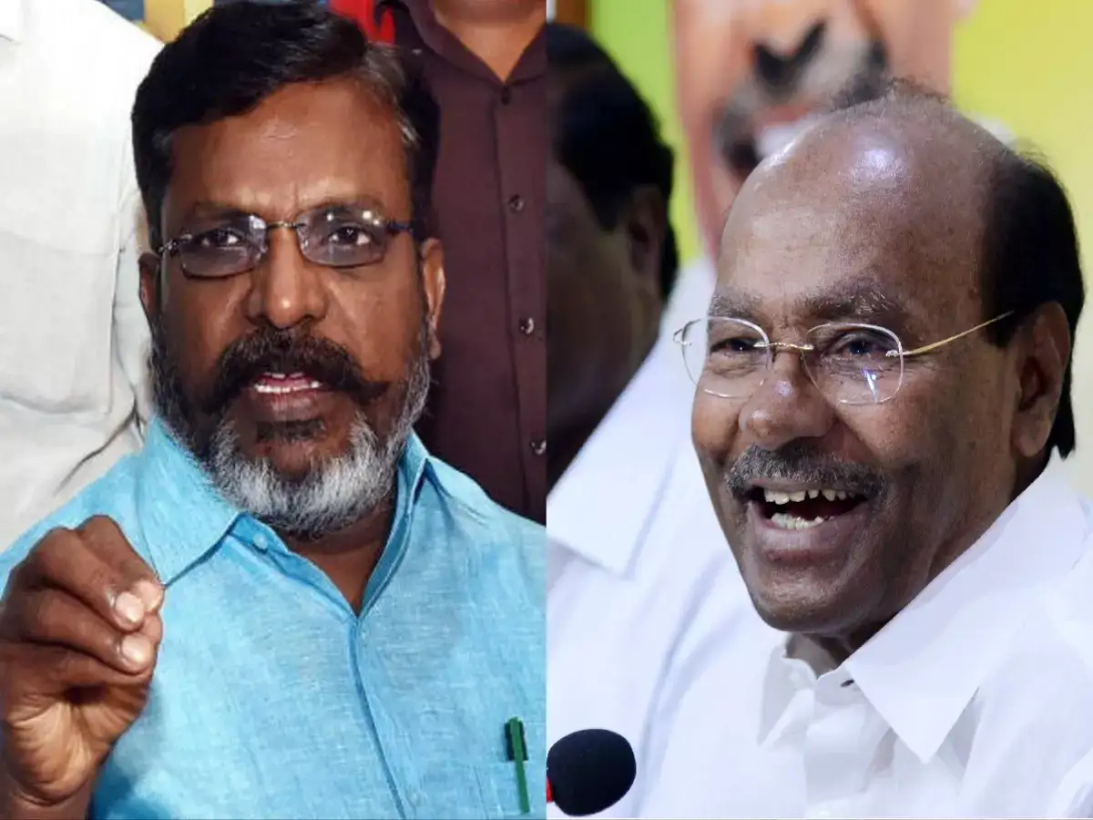 Thirumavalavan Ramadoss,ராமதாஸுடன் ஒரே களத்தில் நிற்க தயார்.. திடீரென சொன்ன திருமாவளவன் ...