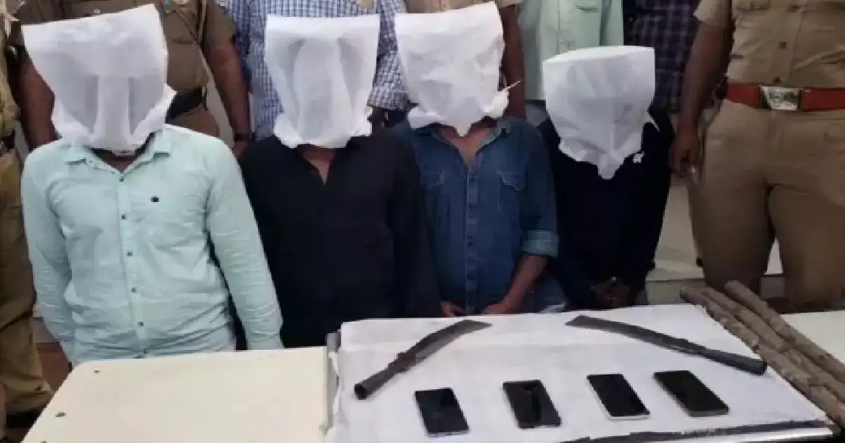 Tamilnadu Rowdy Gang Arrest In Puducherry,புதுச்சேரியில் பயங்கர ...