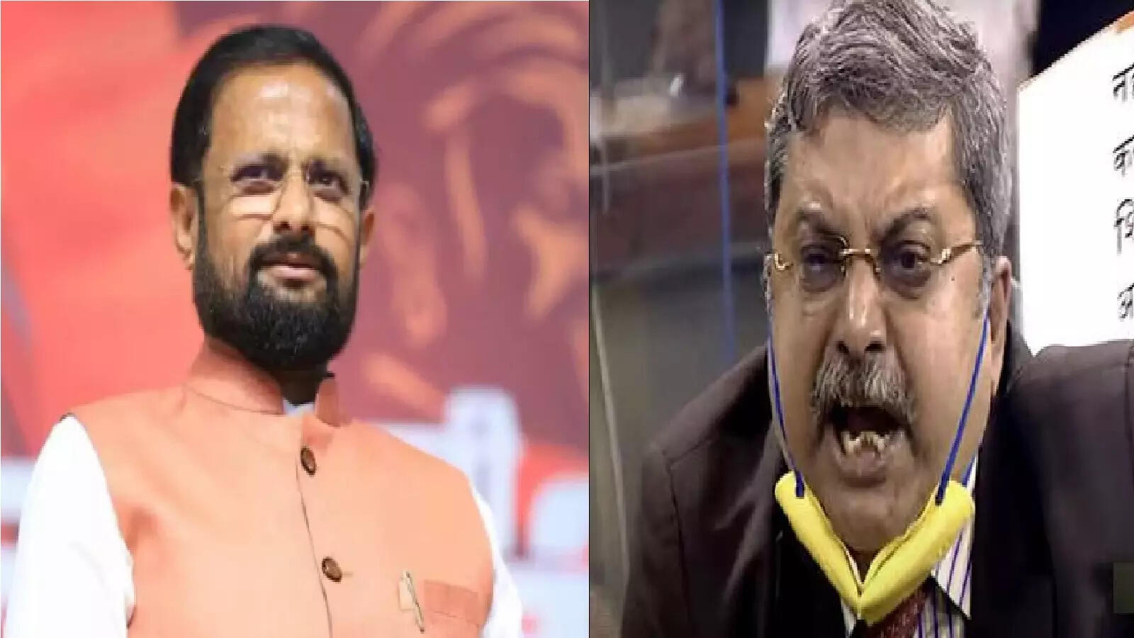 Naresh Mhaske Tmc Mp Kalyan Banerjee Ruckus In Waqf Amendment Bill