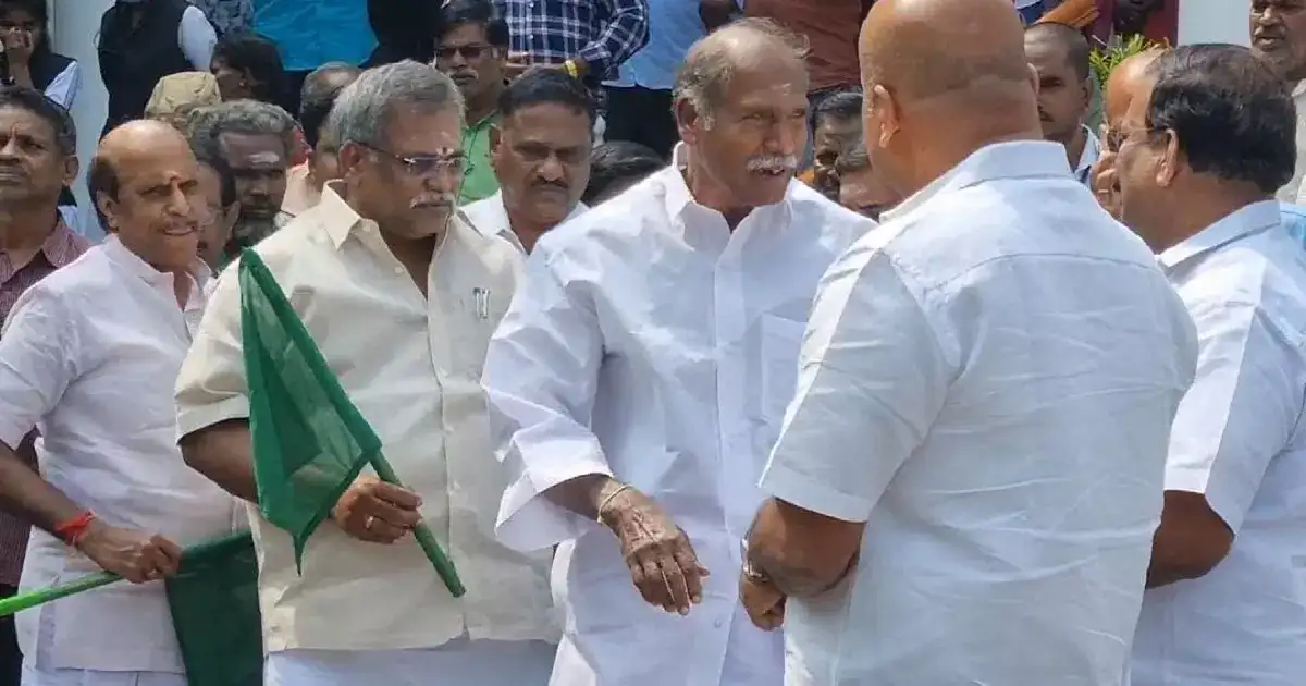 Puducherry Cm Rangasamy,கோபித்துக் கொண்டு சென்ற முதலமைச்சர்.. சமாதானம் ...