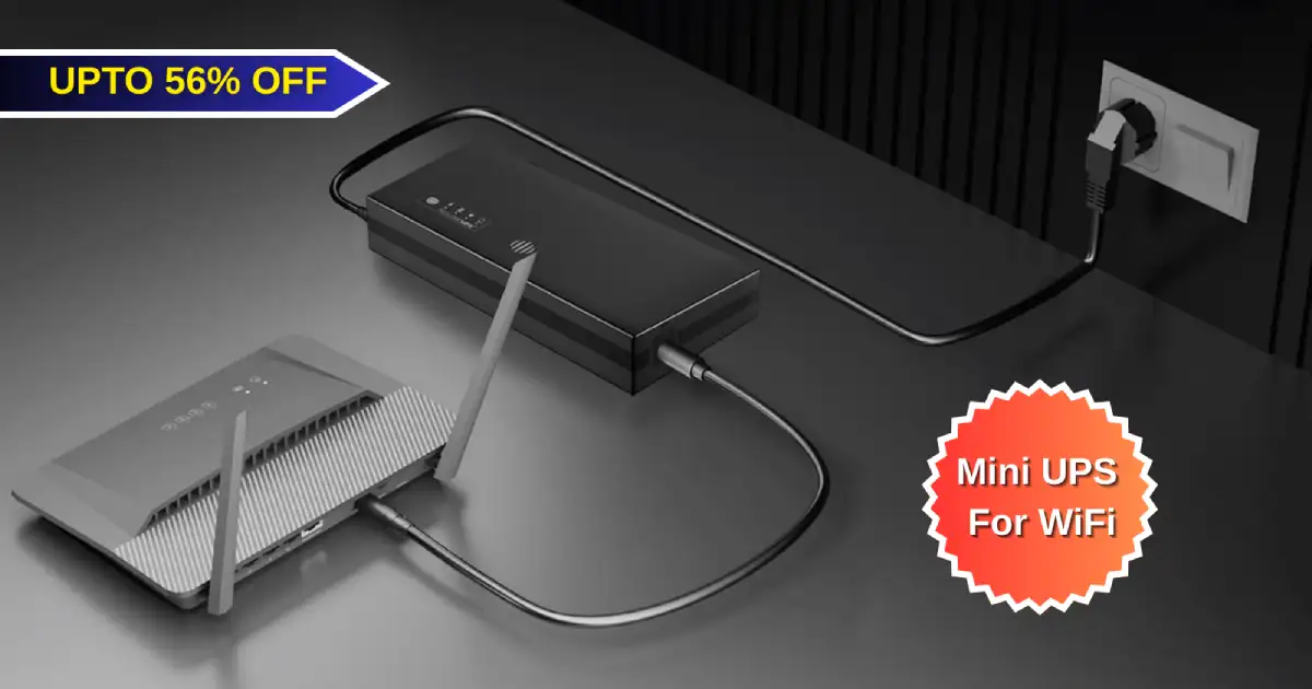 Mini Ups For Wifi Router,बिजली न होने से वाईफाई हो गया है बंद? तो इन ...
