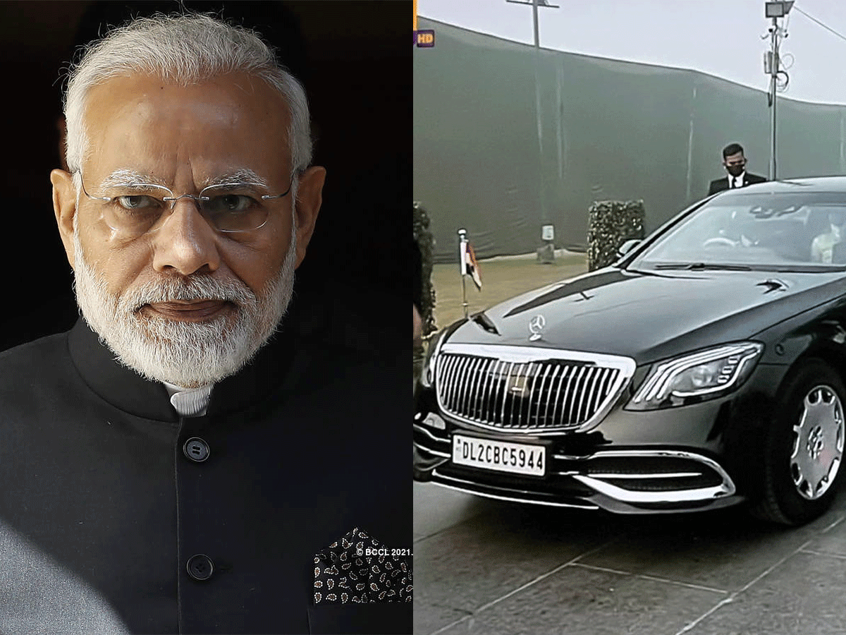 PM Modi New Mercedes Car: Prime Minister Narendra Modi New Car Mercedes ...