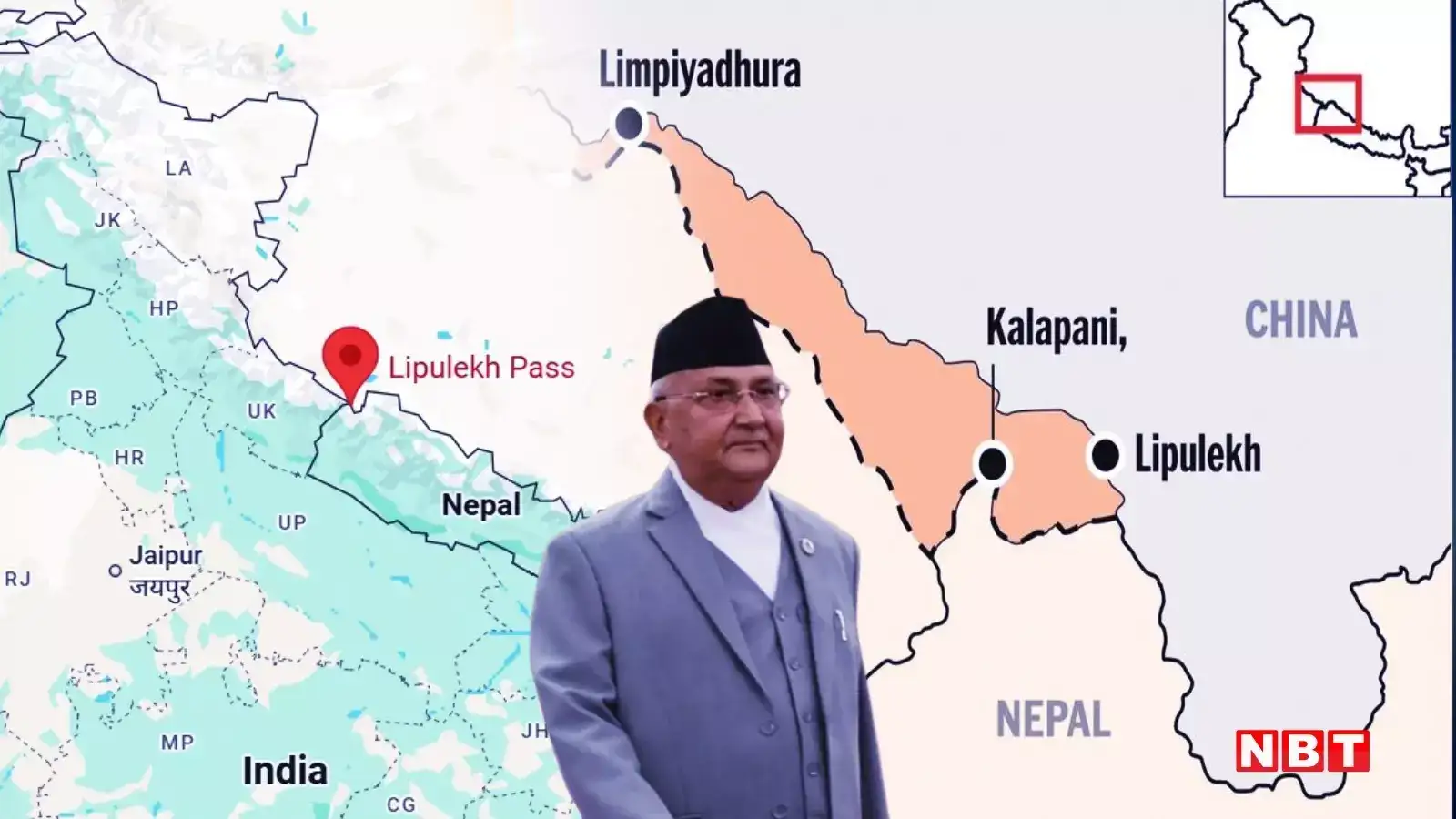 India Nepal Kalapani Lipulekh Border Dispute,कालापानी-लिंपियाधुरा-लिपुलेख... भारत और नेपाल सीमा ...