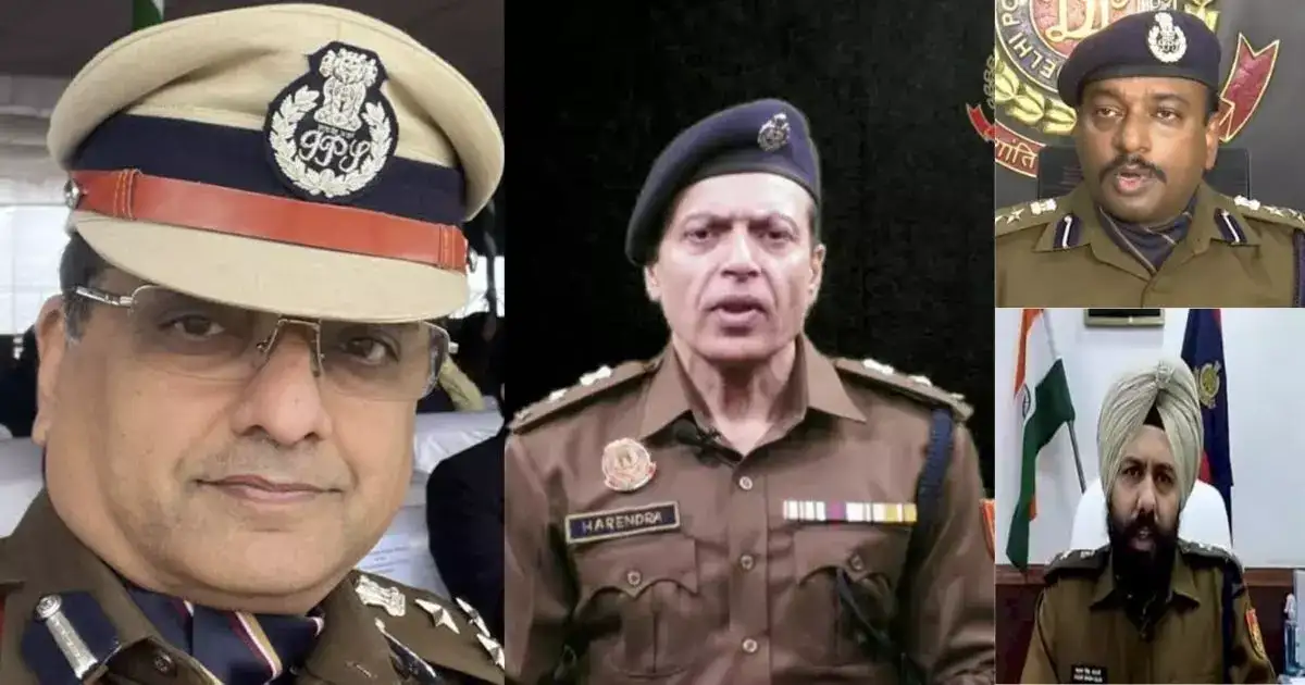 Delhi Police Ips Transfer,एडिशनल कमिश्नर से डीसीपी तक... दिल्ली पुलिस ...