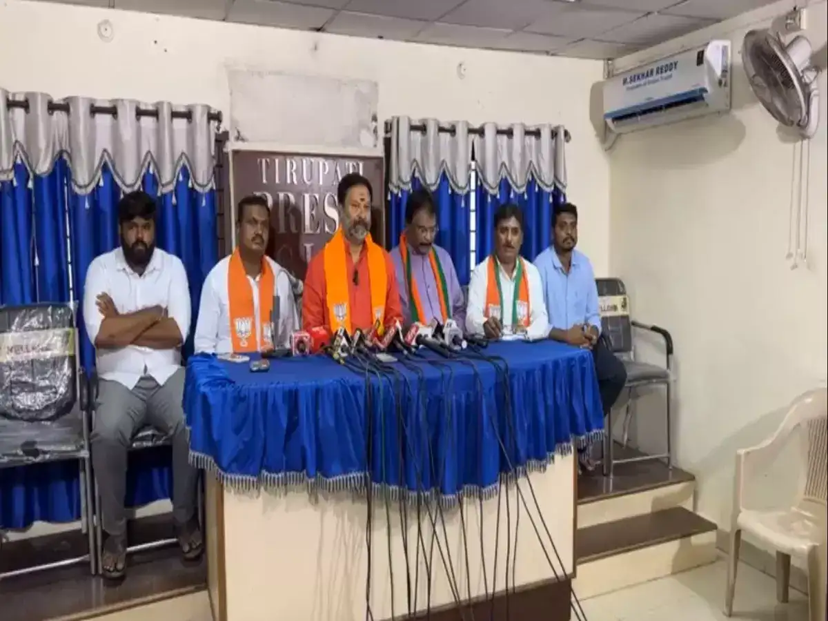 Bjp Bhanu Prakash Reddy,టీటీడీ ఈవోకు లీగల్ నోటీసు పంపాం.. వివరణ ...