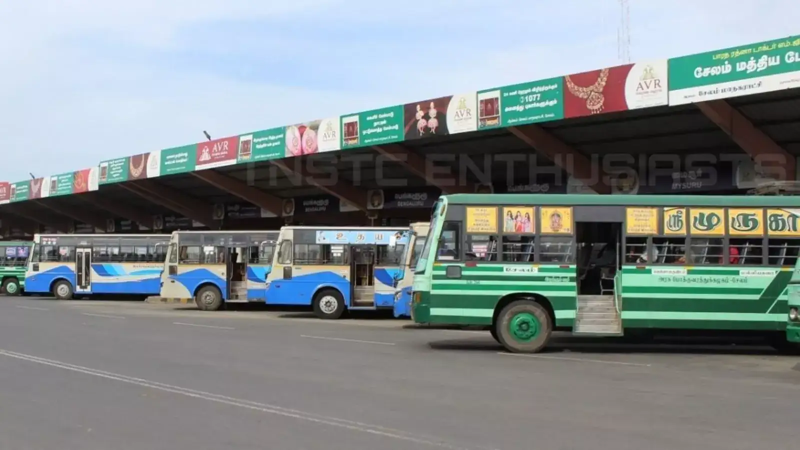 Salem New Bus Stand Congestion,சேலம் புதிய பேருந்து நிலையம் இட ...