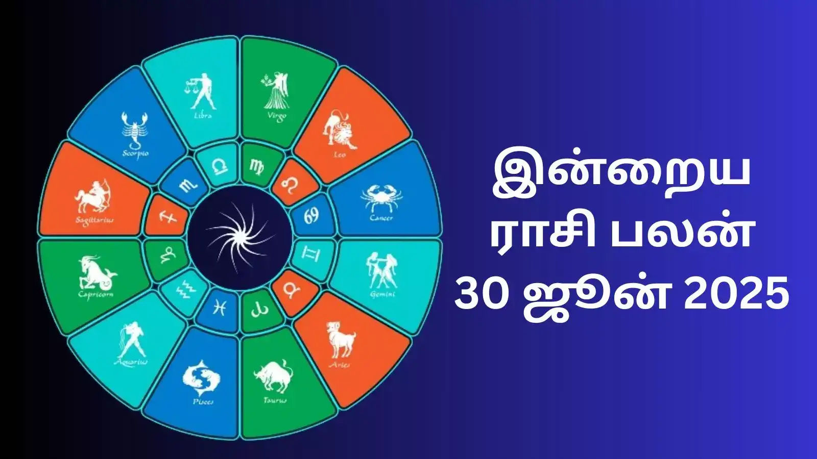 Today Rasi Palan,இன்றைய ராசி பலன் 30 ஜூன் 2025 : வெற்றி நிறைப்போகும் ...
