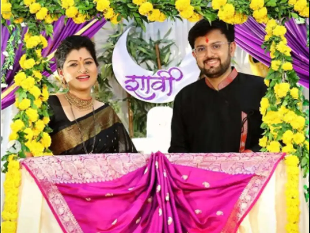 Savaniee Ravindrra Baby Girl Name Sharvi Naming Ceremony Photos - सावनी ...