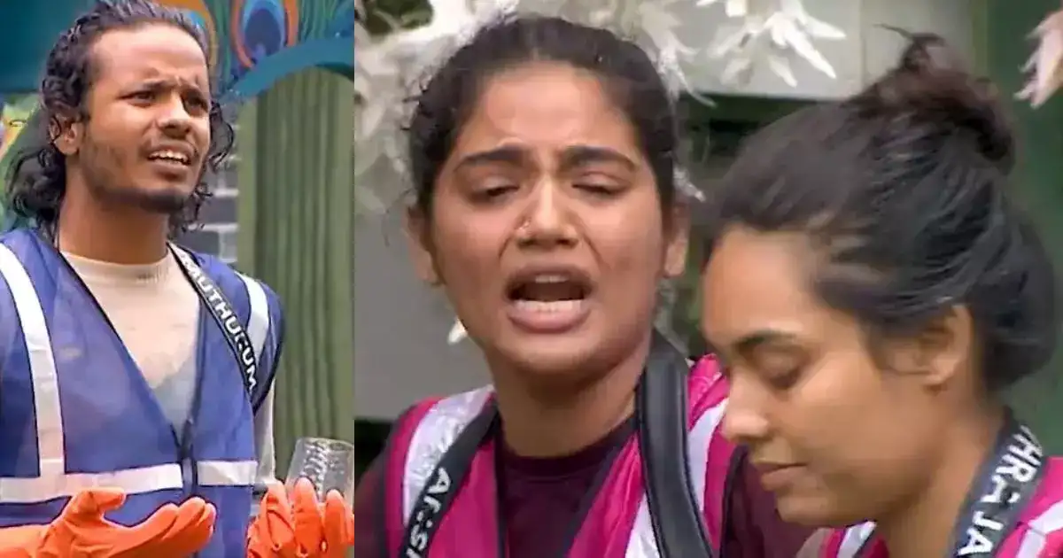 Bigg Boss Tamil viewers tell anshida that it is called karma ...