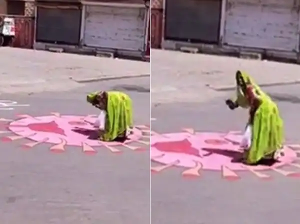 Woman Beating To Corona With Chappal Watch Tik Tok Funny Video