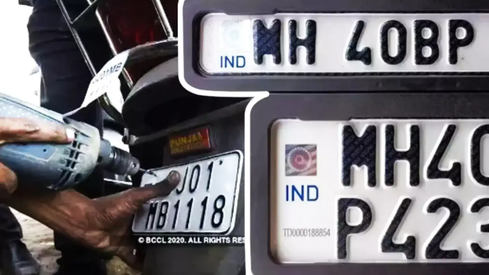 HSRP Number Plate Last Day Extended 30th November 2025 Extra Cost for ...