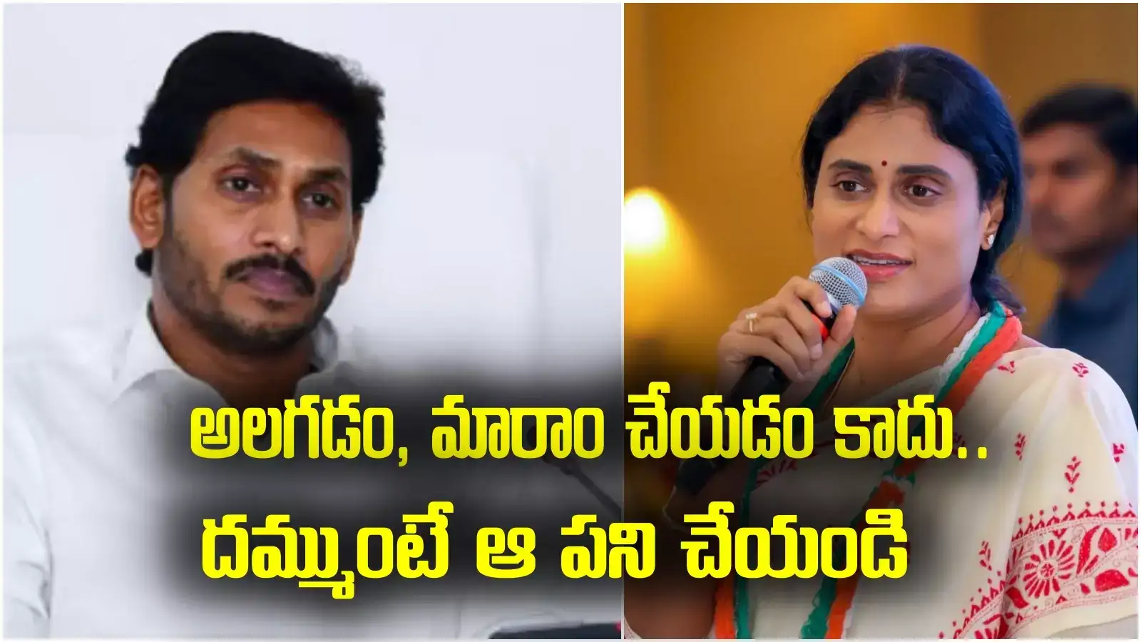 Y S Jagan Mohan Reddy,YS Sharmila: వైఎస్ జగన్‌పై షర్మిల ట్వీట్.. దమ్మూ, ధైర్యముంటే ఆ పని చేయాలని ...