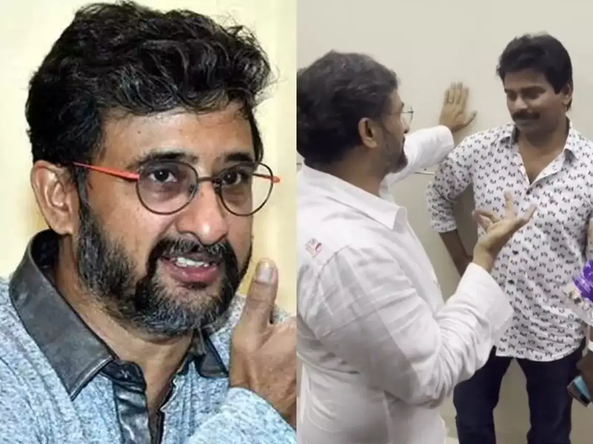 Director Teja interviewed suresh kondeti at ahimsa press meet | Teja ...