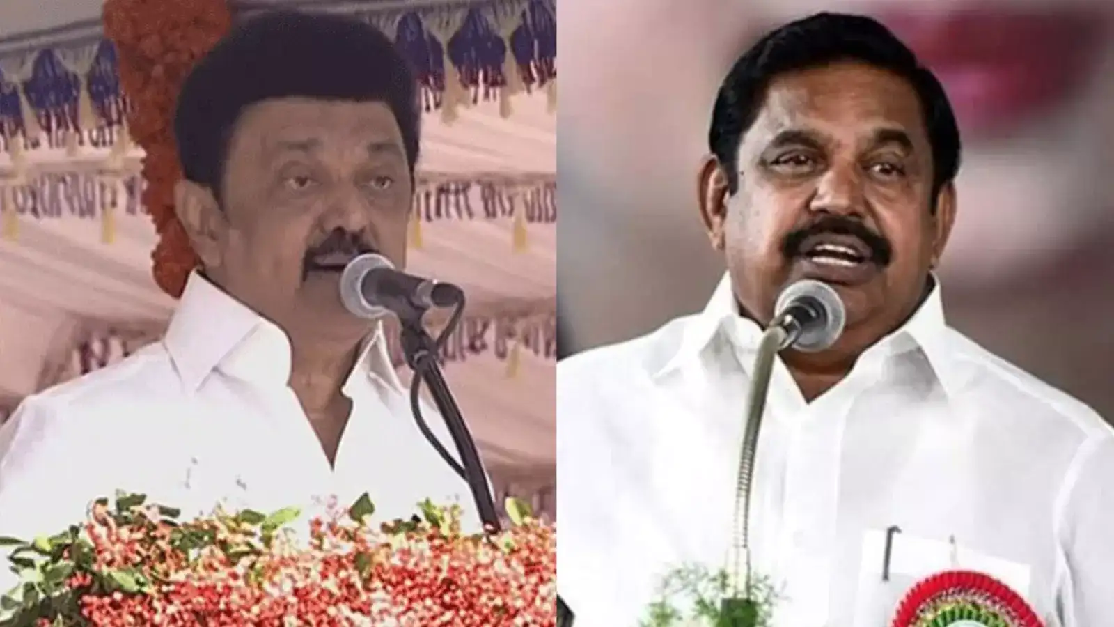 MK Stalin vs Edappadi Palaniswami Meet: ஒரே நாளில் திமுக, அதிமுக ...