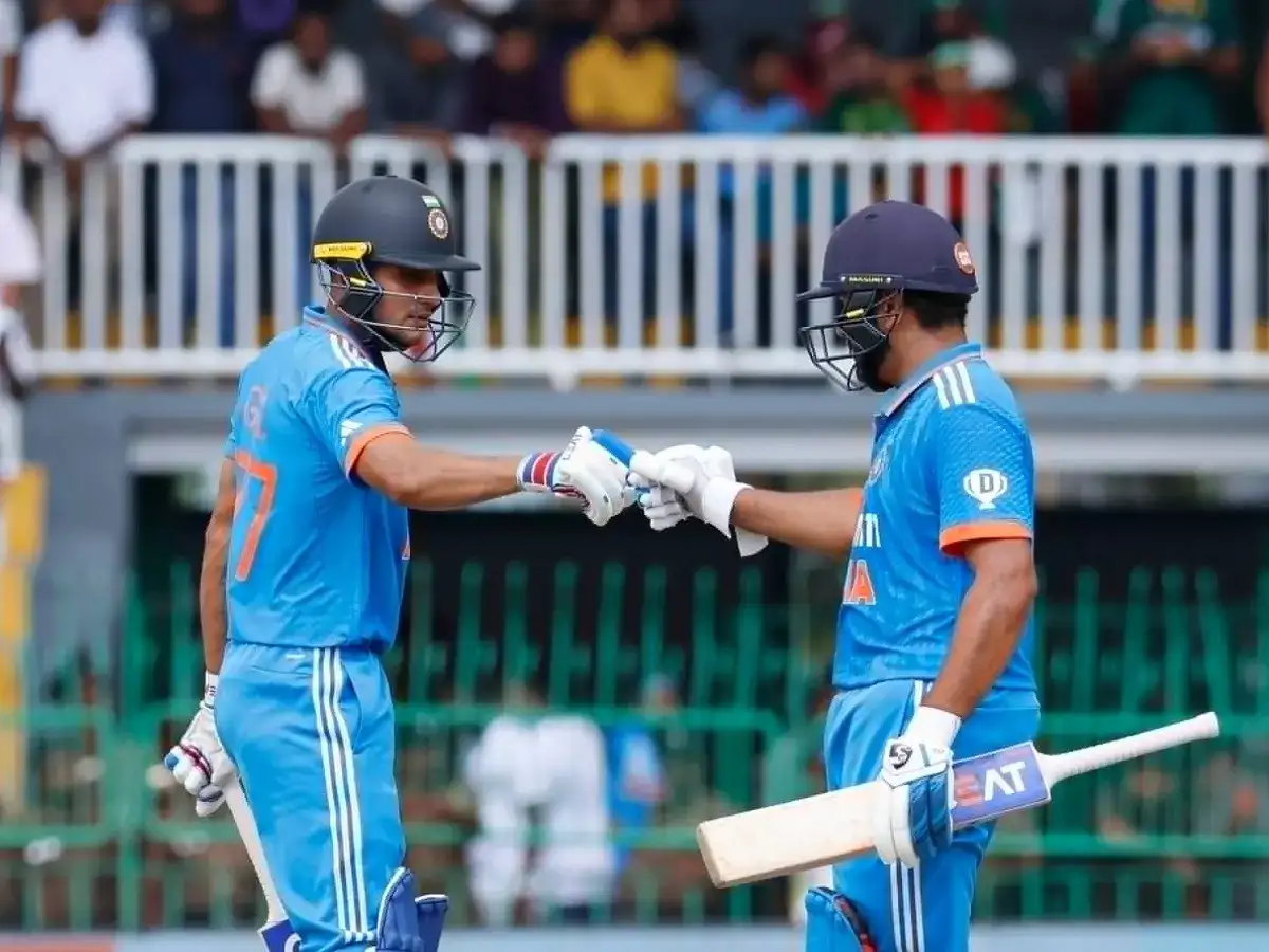 ರೋಹಿತ್-ಗಿಲ್ ಶತಕದ ಜೊತೆಯಾಟ, ಆಸೀಸ್‌ ದಾಖಲೆ ಸರಿಗಟ್ಟಿದ ಟೀಮ್ ಇಂಡಿಯಾ! - ind vs pak: india equal ...