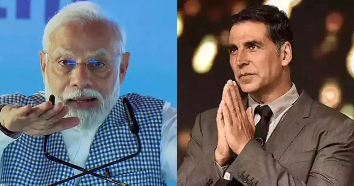 Akshay Kumar On PM Narendra Modi Written Navratri Song Garbo Sung By ...