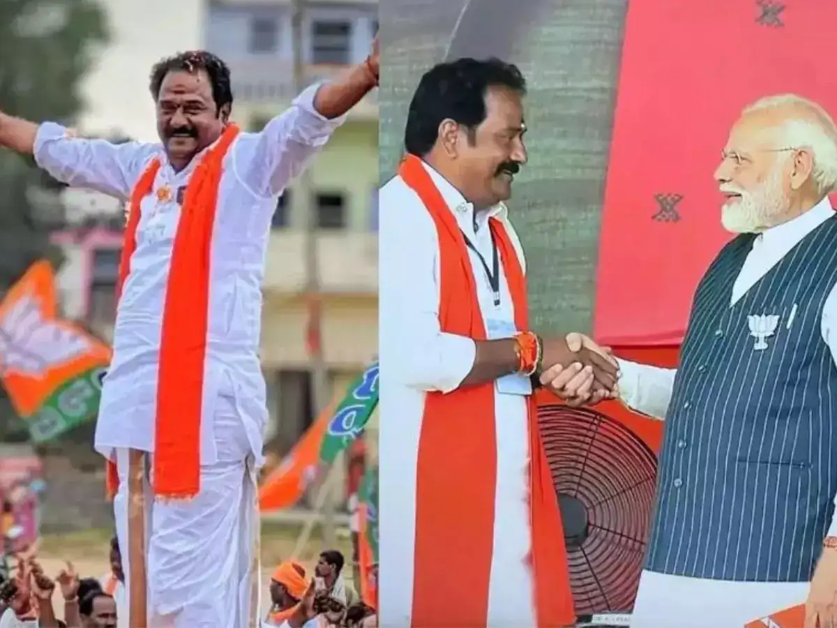BJP Candidate KV Ramana Reddy beats KCR and Revanth Reddy in Kamareddy ...