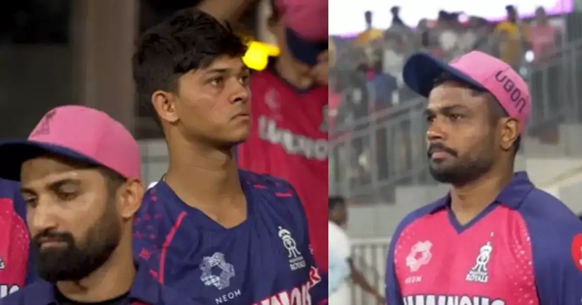 गम डूबा चेहरा, नम हुईं आंखें, हार के बाद राजस्थान के खिलाड़ियों की ये ...