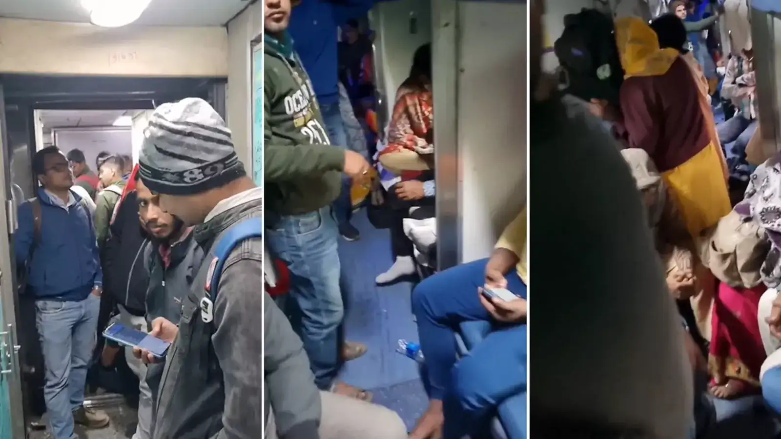Poorva Express,এসি কোচ না জেনারেল কামরা! পূর্বা এক্সপ্রেসে চরম ...