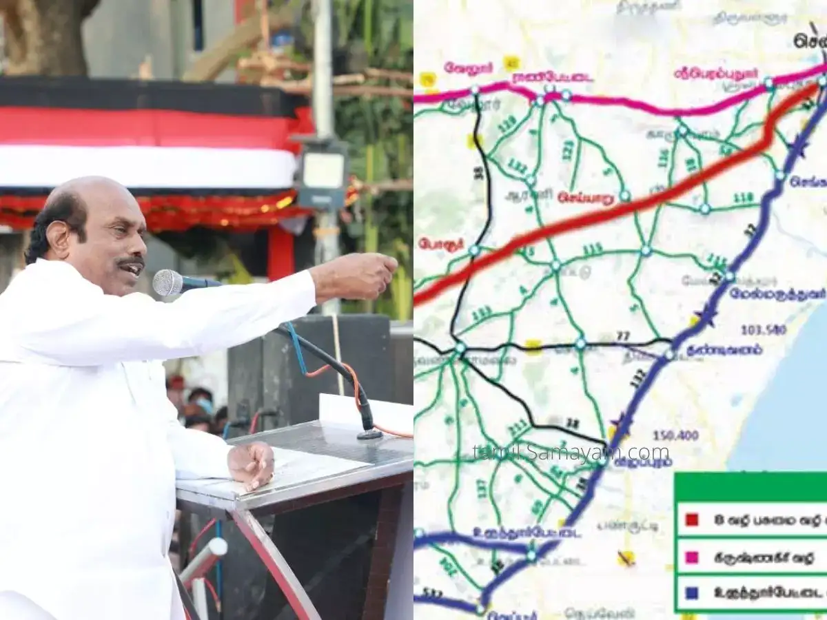 Minister E.v.velu,8 வழிச்சாலையை திமுக எதிர்க்கவில்லை: அமைச்சர் எ.வ.வேலு ...