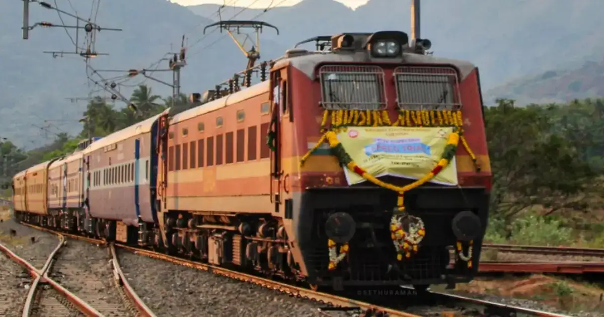 Bhagavathipuram Edamon Speed Trial,കൊല്ലം - ചെങ്കോട്ട റെയിൽപ്പാത വികസനം ...