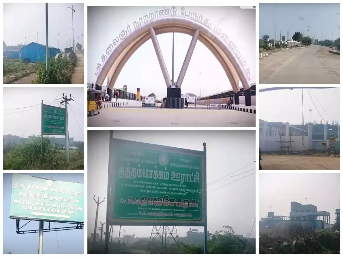 kuthambakkam bus terminus will be open by end of the year ...