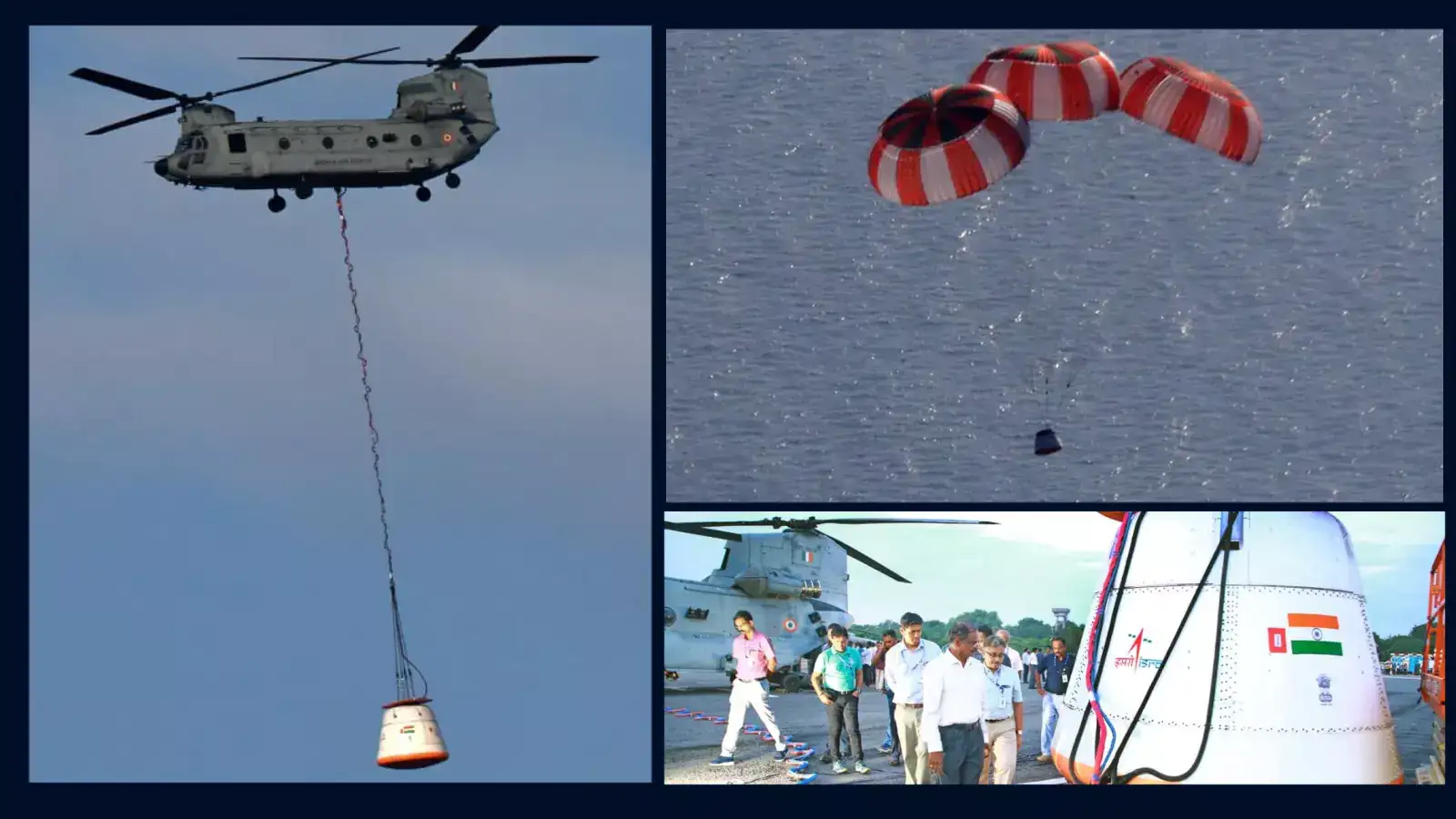 गगनयान मिशन के लिए इसरो की बड़ी तैयारी, एयर ड्रॉप टेस्ट के जरिए दिखा दी ...