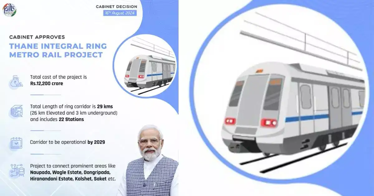 Thane Metro Latest Updates On Route,Thane Metro: താനെ റിങ് മെട്രോ ...