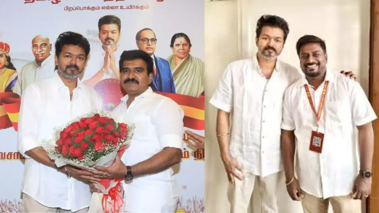 தவெகவில் சிடிஆர் நிர்மல்குமார், ராஜ்மோகனுக்கு முக்கிய பதவி : விஜய் ...