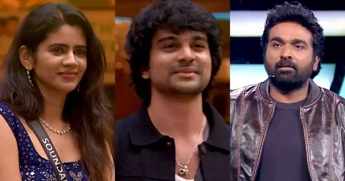 Bigg Boss 8 Tamil host Vijay Sethupathi slams Soundarya, Rayan ...