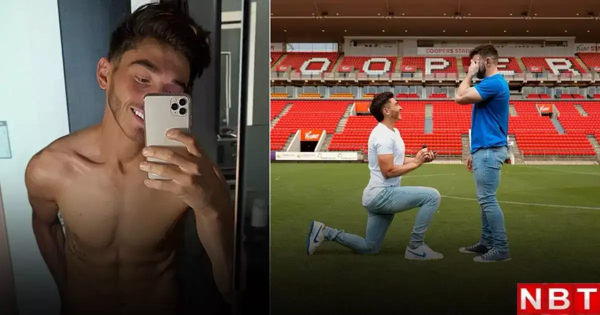 australian gay footballer josh cavallo engagement with leighton morrell ...