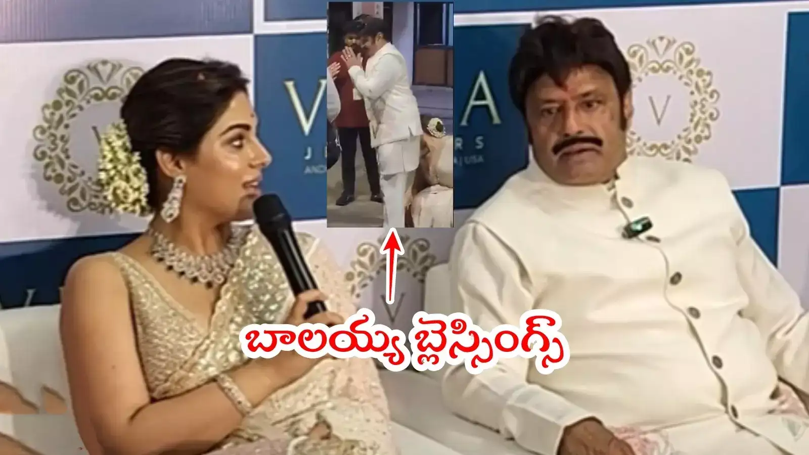 Samyuktha Menon Touches Balakrishna Feet,Balakrishna - Samyuktha ...
