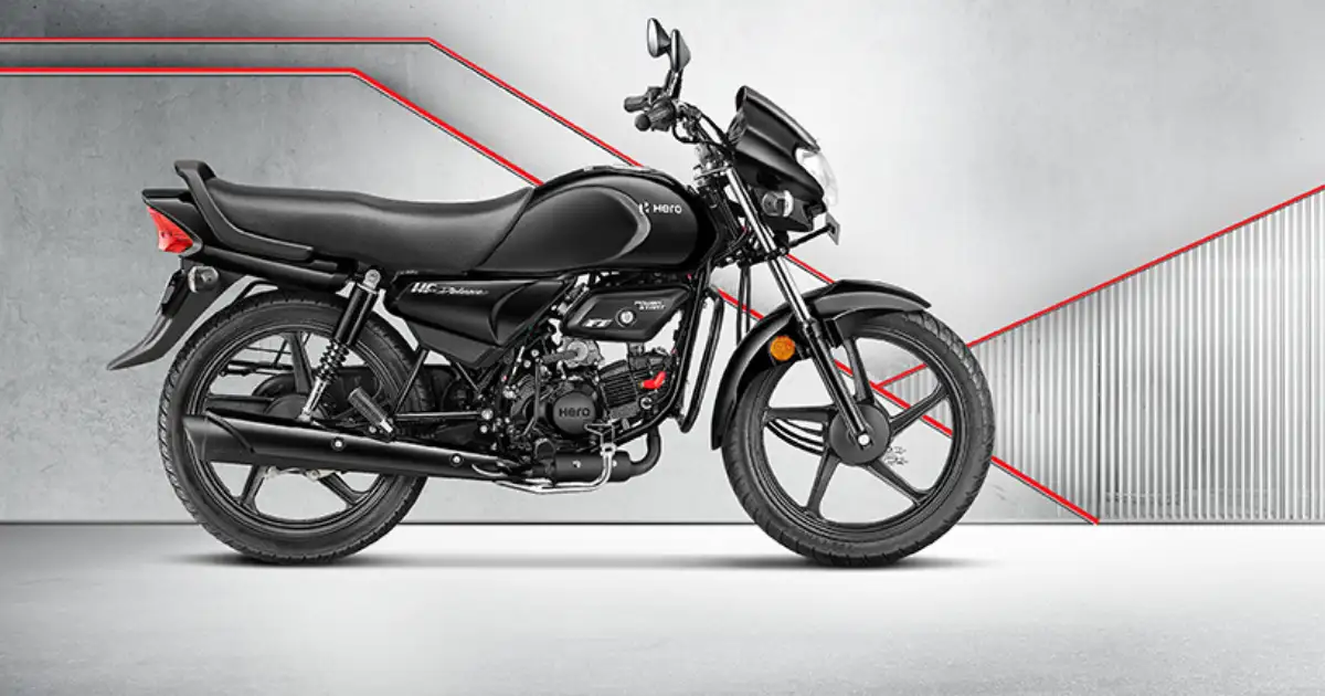 Hero Commuter Bikes,Hero HF Deluxe பைக்கில் புதிய கேன்வாஸ் பிளாக் பைக் ...