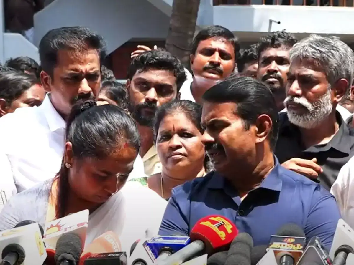 Vijayalakshmi Complaint Seeman wife kayalvizhi Reaction: சீமான் ...