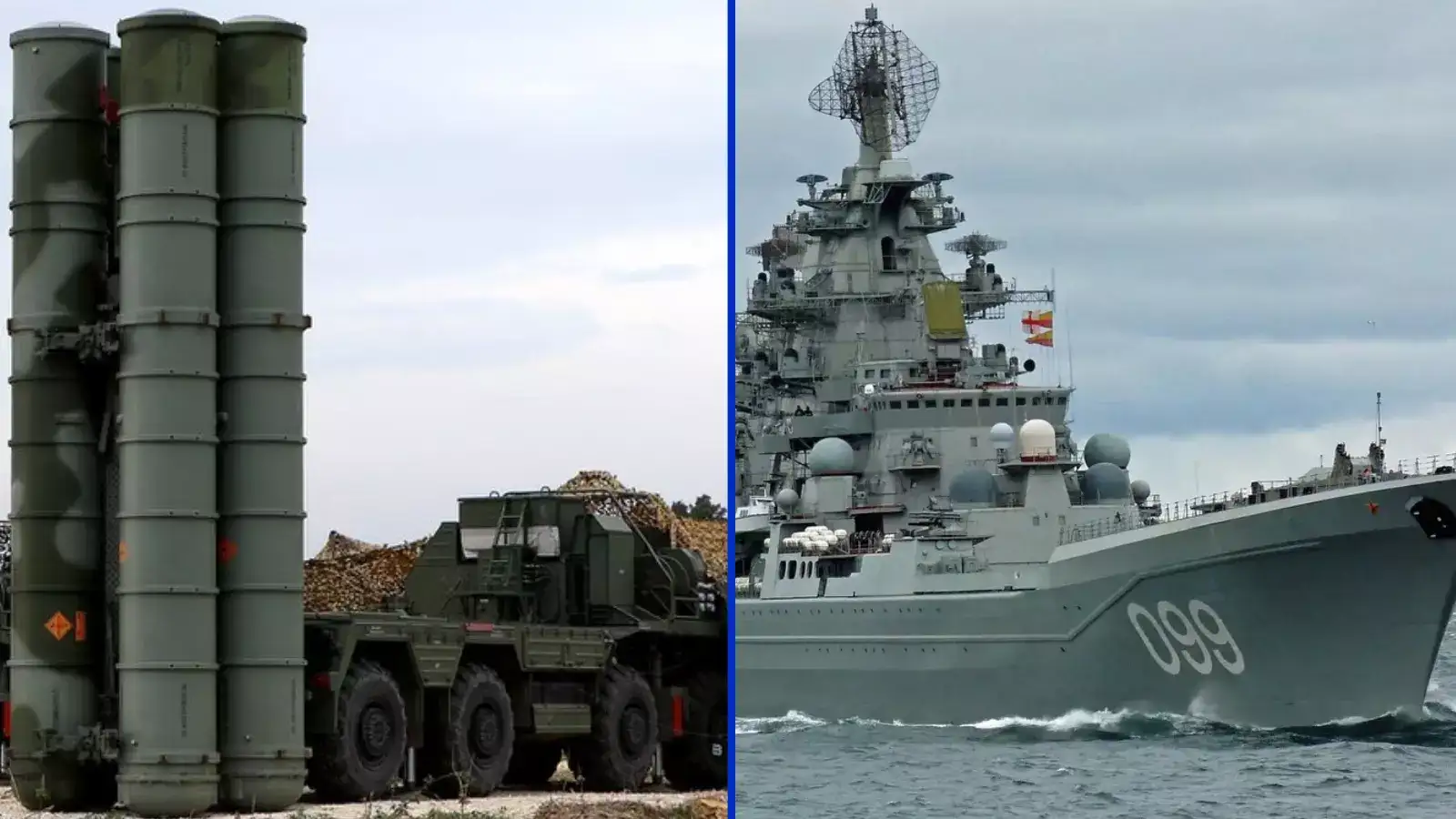 Russia S-400 Air Defense Kirov Class Cruiser,S-400 सिस्‍टम की 3 बटालियन ...