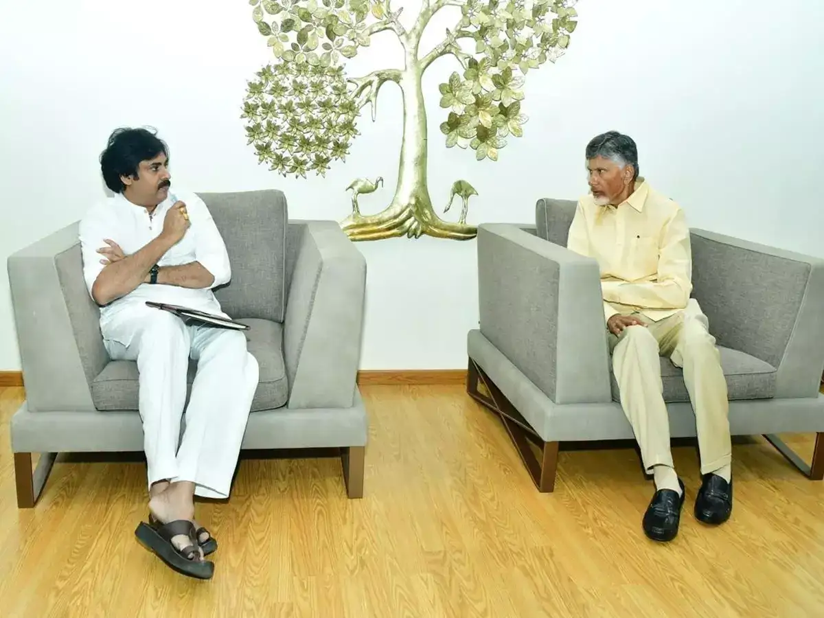 Chandrababu Pawan Kalyan Meet,చంద్రబాబుతో పవన్ కళ్యాణ్ భేటీ.. రెండు ...