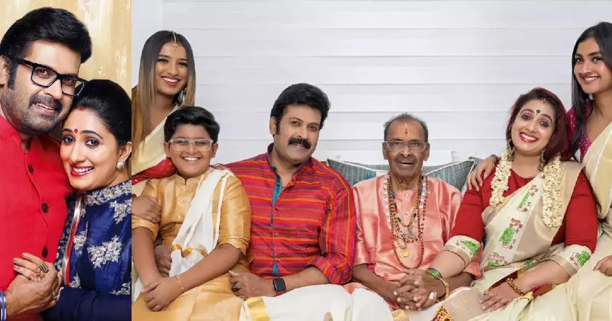 Manoj K Jayan Son,"ആശ നല്ല ക്ഷമയുള്ള ആളാണ്"! നാലുപേര് വേണം മോനെ നോക്കാ ...