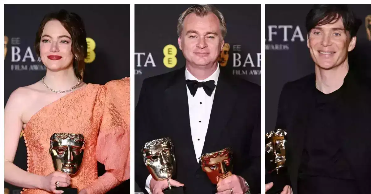 BAFTA Winners List: बाफ्टा 2025 के विनर्स कौन-कौन, किन्हें मिला सबसे अधिक अवॉर्ड, पूरी लिस्ट ...