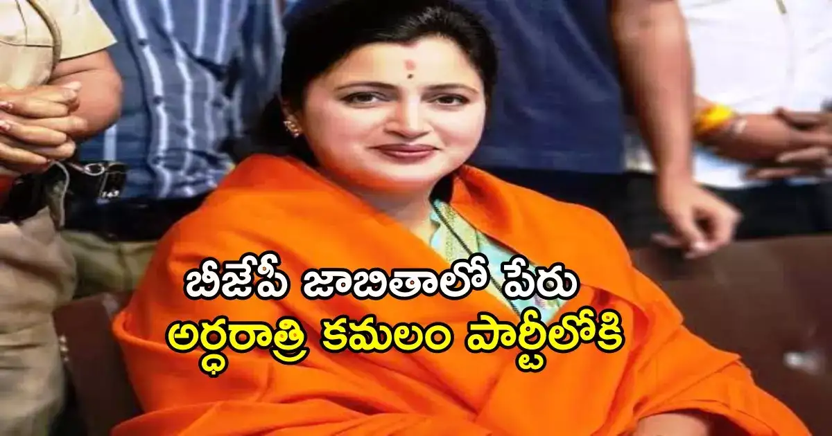 BJP Nominates Actress Navneet Kaur Rana for Amravati Lok Sabha Seat ...