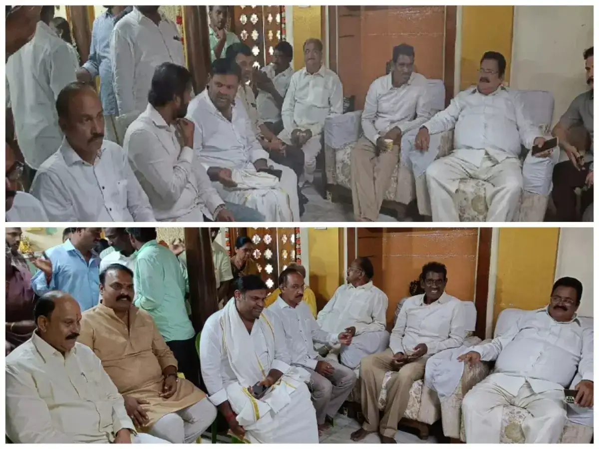 Srikalahasti Ysrcp Leaders,టీడీపీ నేత ఇంటికెళ్లిన మాజీ ఎమ్మెల్యే ...