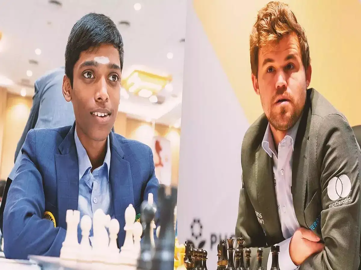 where and how to watch praggnanandhaa vs magnus carlsen match in chess ...