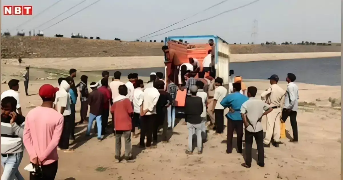 3 Man Drowned In Pond In Khargone,Khargone News: ईद की खुशियां मातम में बदली, तालाब में नहाने ...