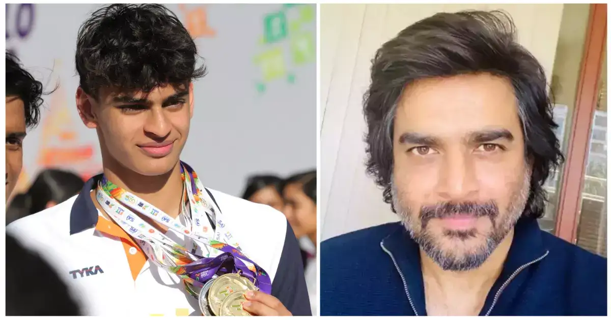 Actor Madhavan Son,స్విమ్మింగ్‌లో సత్తా చాటిన హీరో మాధవన్ కొడుకు.. 5 ...