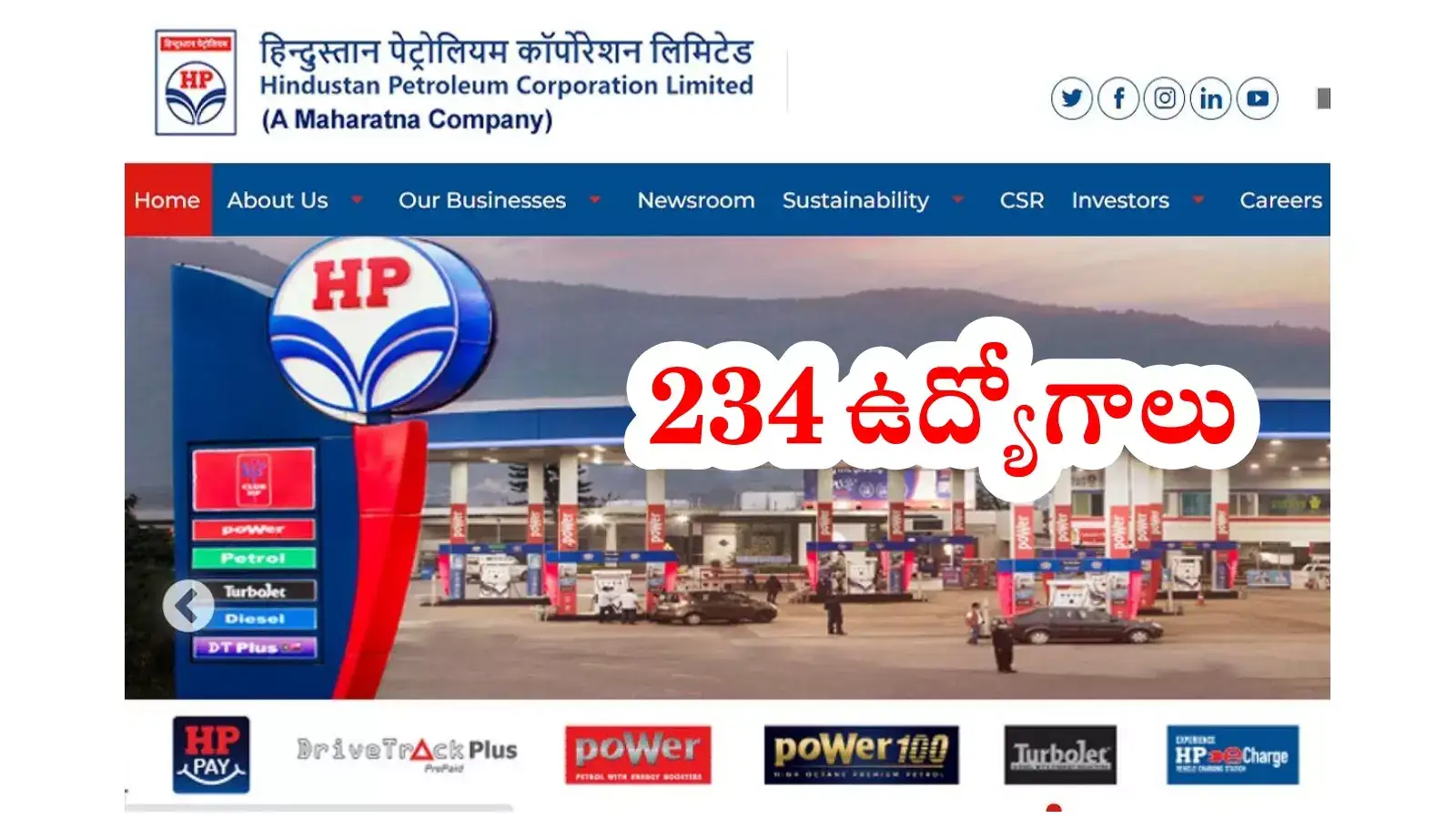 Hindustan Petroleum Corporation Limited,HPCL : హిందుస్థాన్ పెట్రోలియం ...
