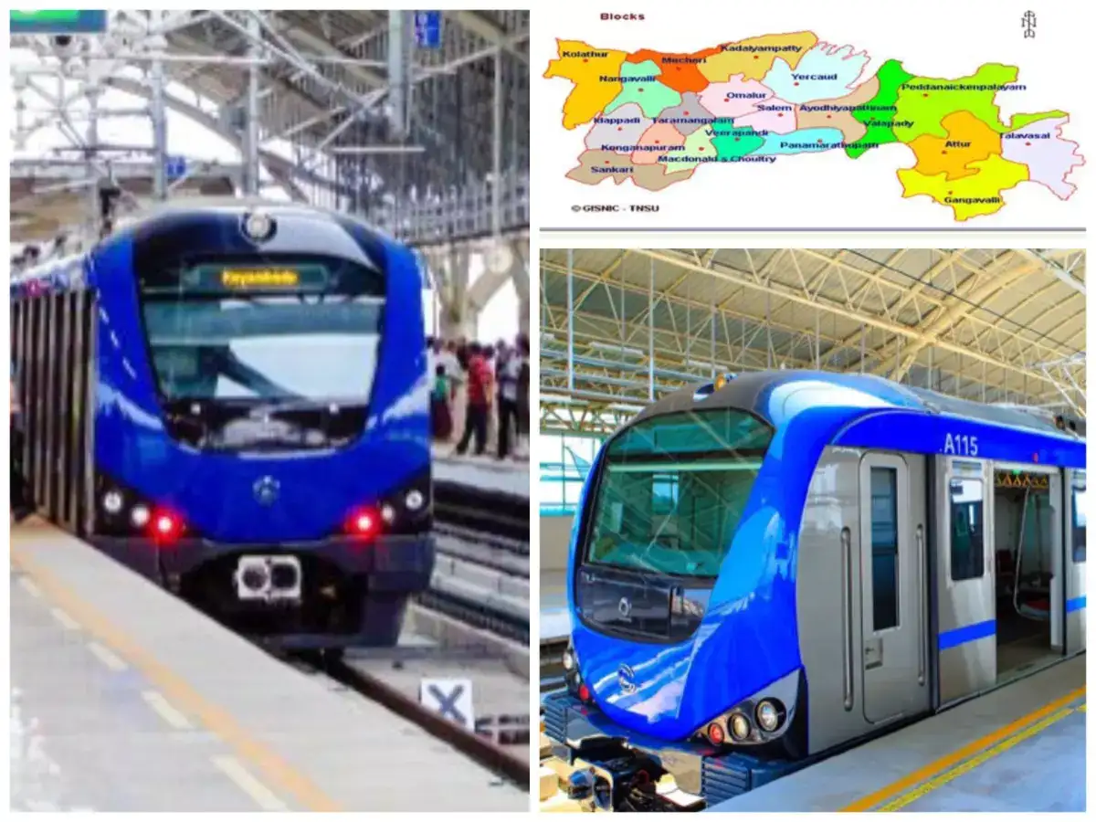 Salem Metro Train Service,சேலத்தில் சீறப்போகும் மெட்ரோ ரயில்... முதல் ...